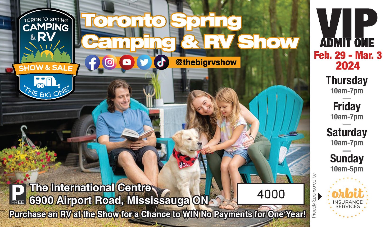 Toronto Spring Camping and RV Show - The BIG One! - CRVA